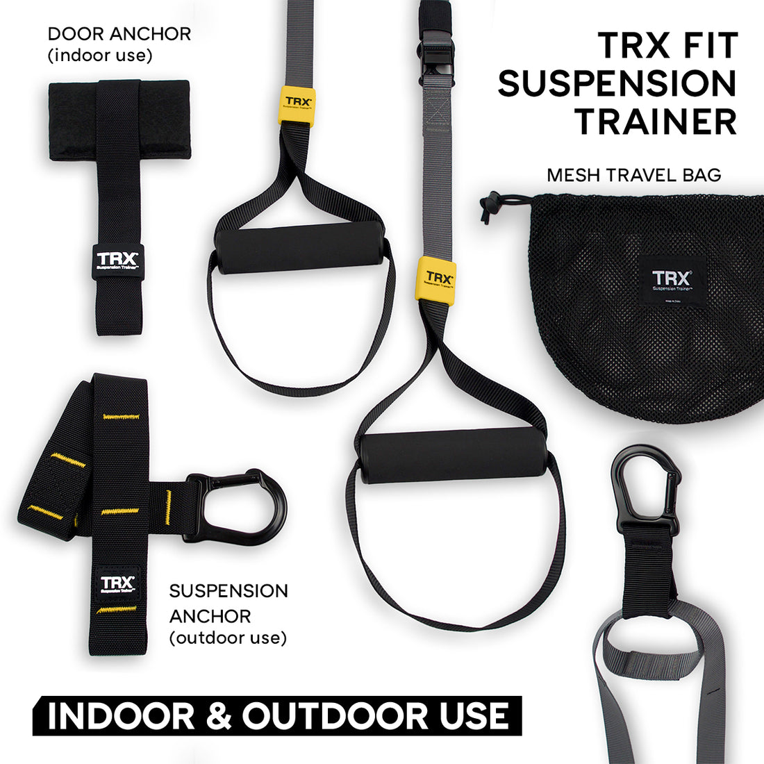 TRX FIT System | Home Suspension Trainer for Travel and Home Workouts ...